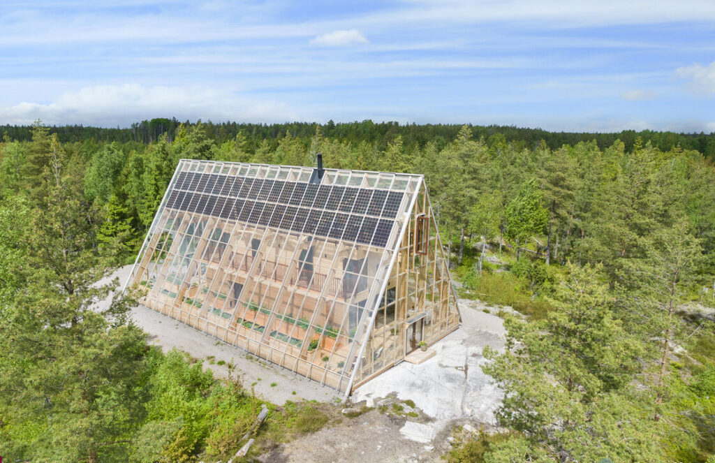 Nature House Architectural Trend | House Inside a Greenhouse
